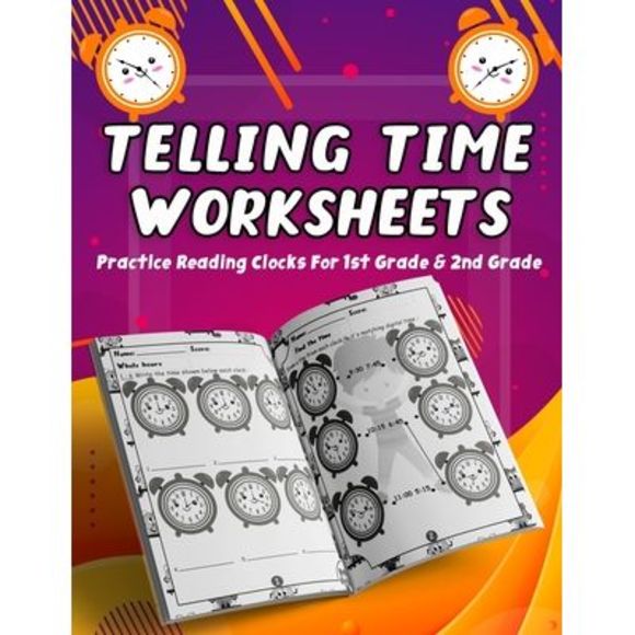 School Acstore | Other | Telling Time Worksheets Practice Reading Clocks For St Grade 2nd Grade ...